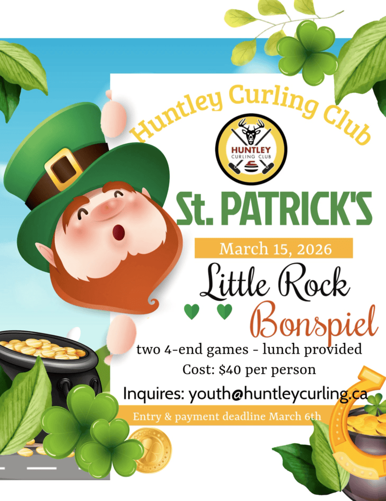 Huntley Curling Club - St. Patrick's Little Rock Bonspiel - March 15
